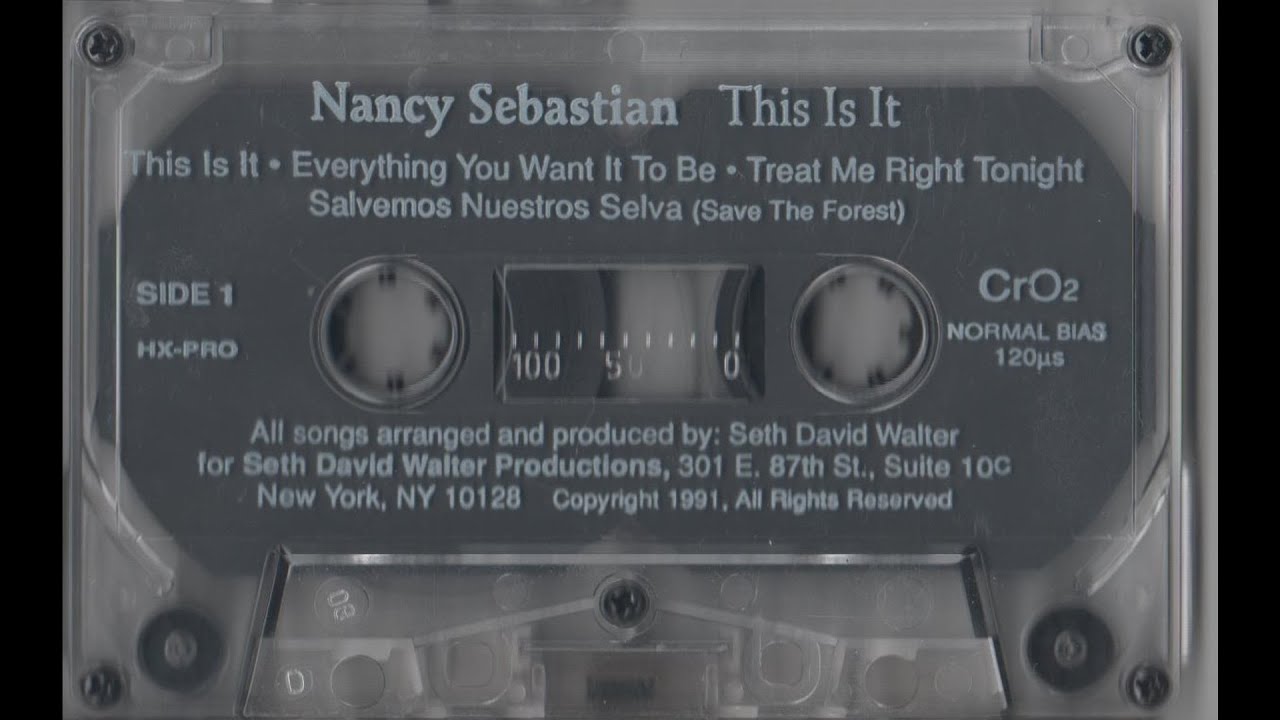 Nancy Sebastian - This Is It (1991 Pop) - YouTube