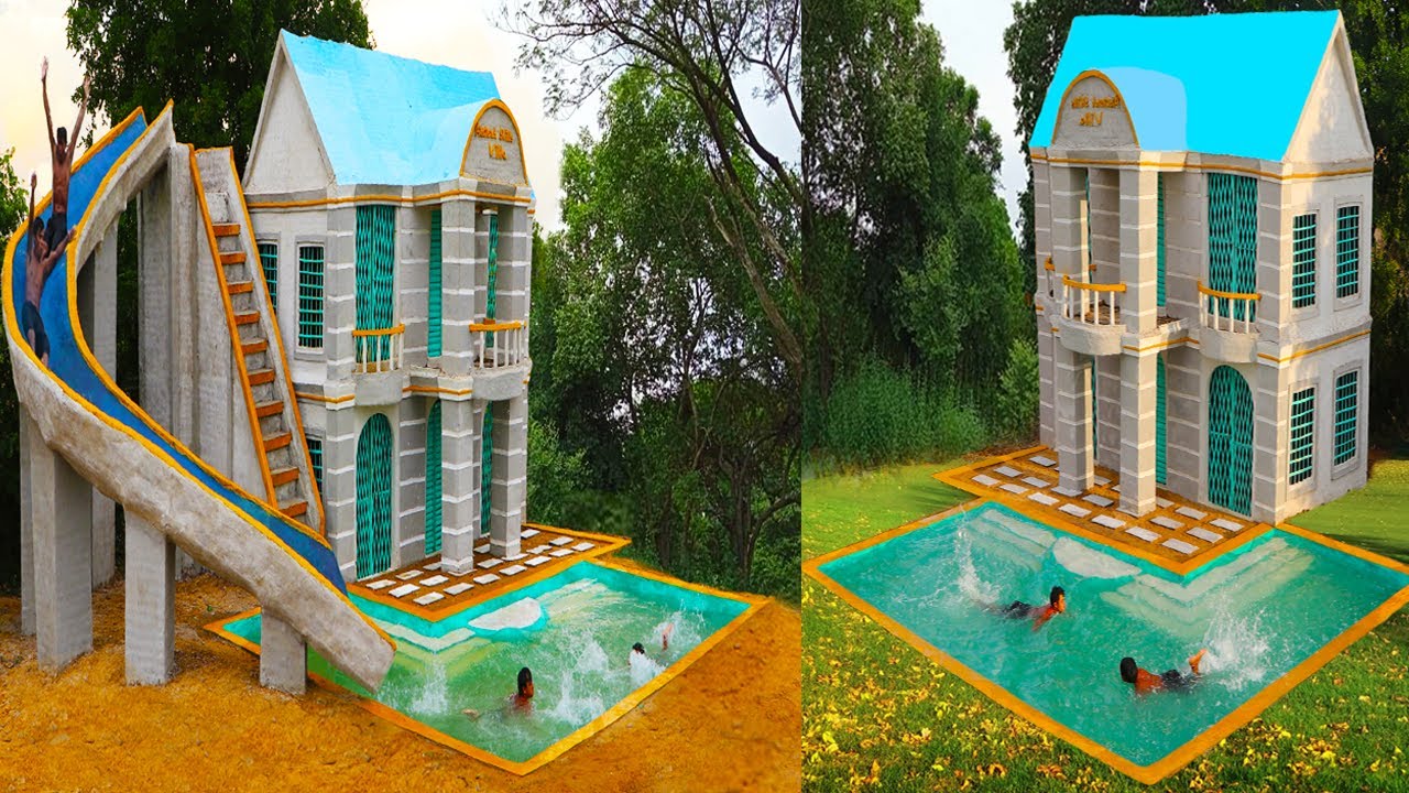 Unbelievable Building The Most Creative Contemporary Mud Villa & Modern ...
