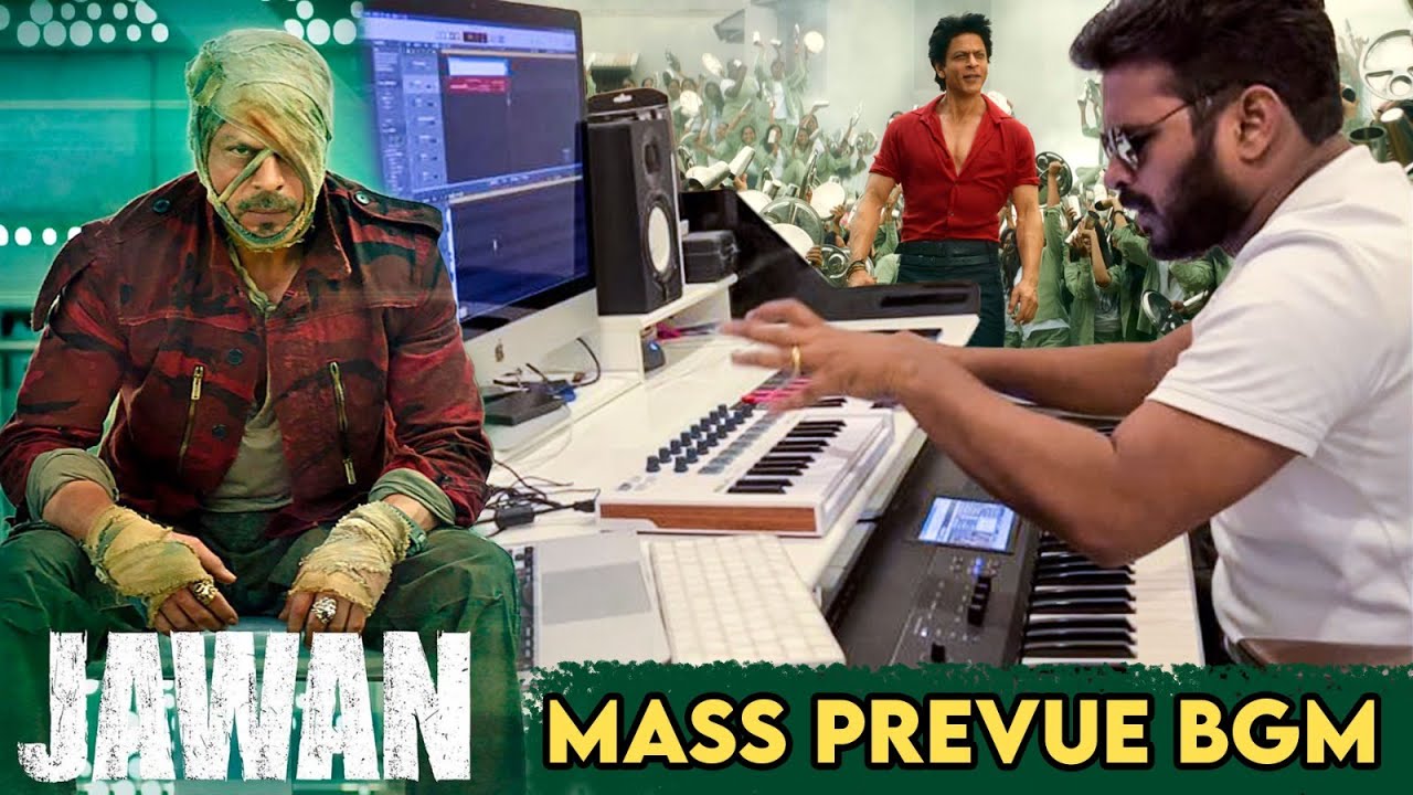 Jawan Mass Prevue Bgm By Raj Bharath | Shah Rukh khan | Anirudh | Atlee ...