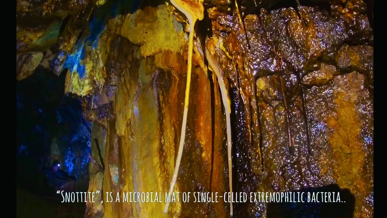 SNOTTITES, SNOTICLES in Welsh Mine U.K. - YouTube
