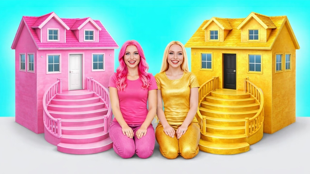 Building Our Dream House 🏰 Easy Room Makeover Ideas - YouTube