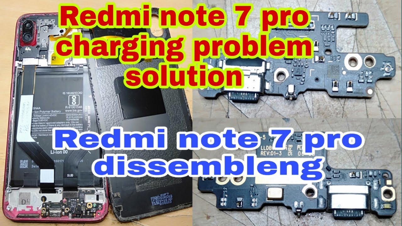 Redmi note 7 pro charging problem solution in Hindi || Redmi note 7 Pro ...