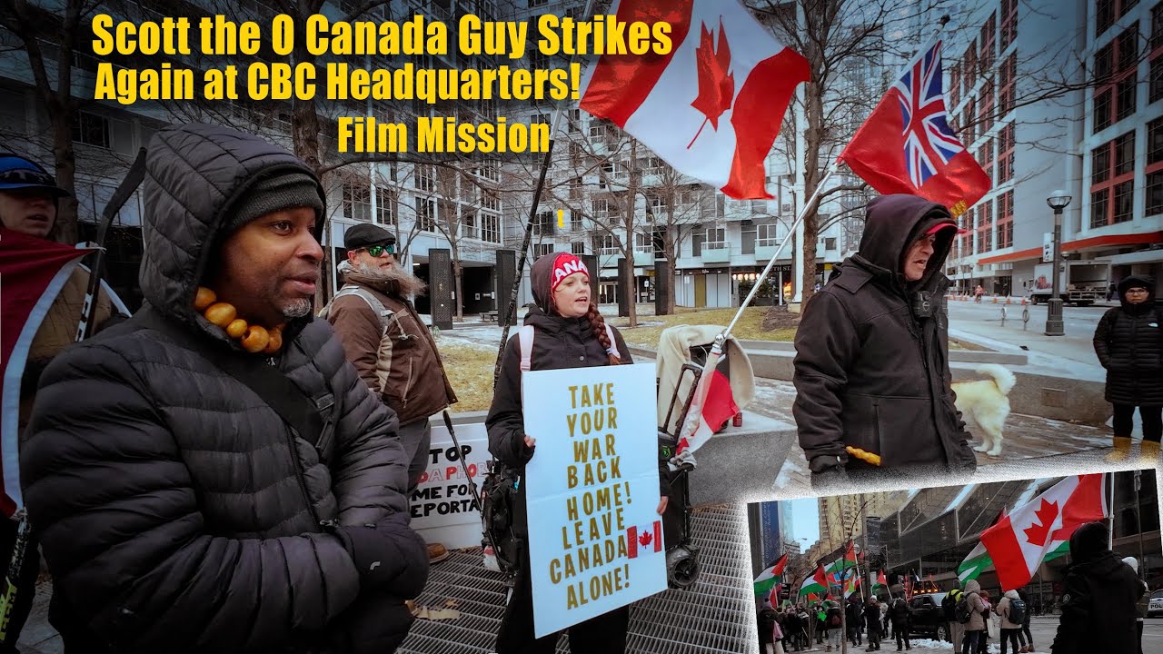 Scott the O Canada Guy Strikes Again at CBC Headquarters! - YouTube