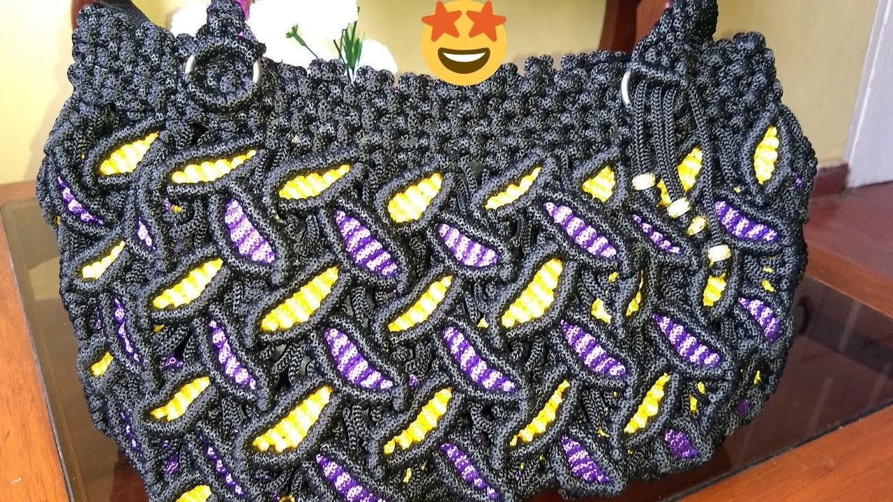 Carteras en MACRAMÉ - YouTube