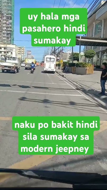 #short#hala mga pasahero ayaw sumakay sa modern jeep naku po bakit ...