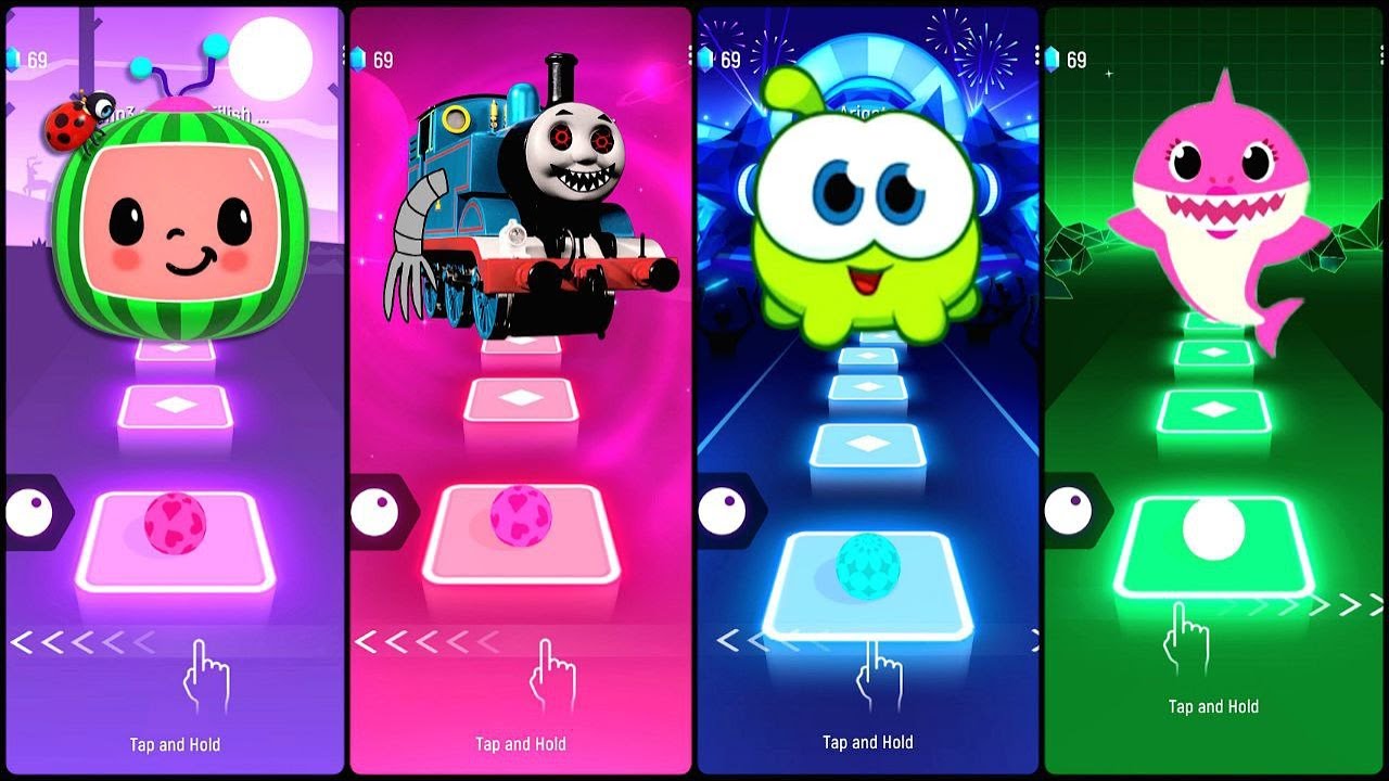 Cocomelon 🆚 Thomas The Train 🆚 Om Nom 🆚 Baby Shark | Who is the best ...