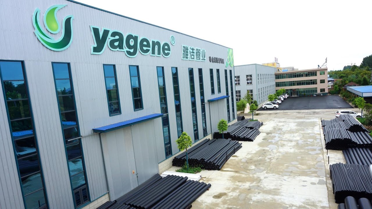 YAGENE HDPE PIPE FACTORY - YouTube