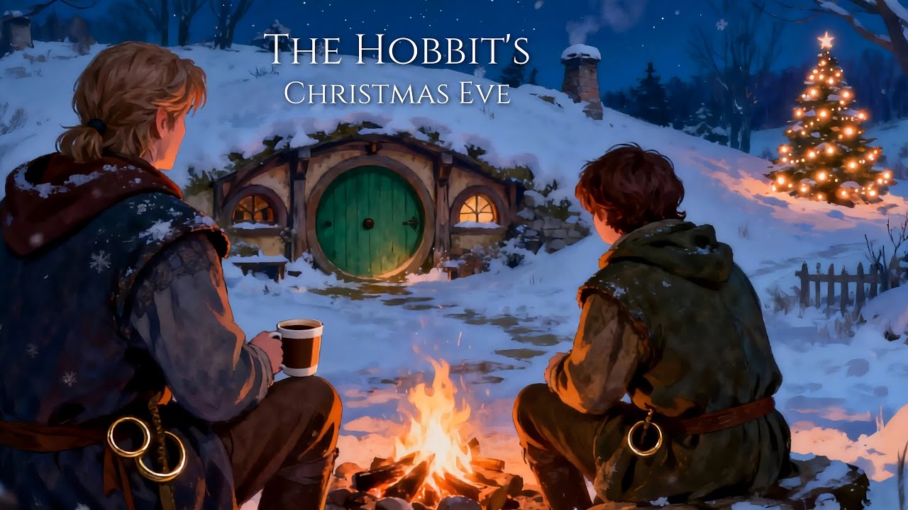 Medieval Music For Focus & Calm | The Hobbit's Christmas Eve - YouTube