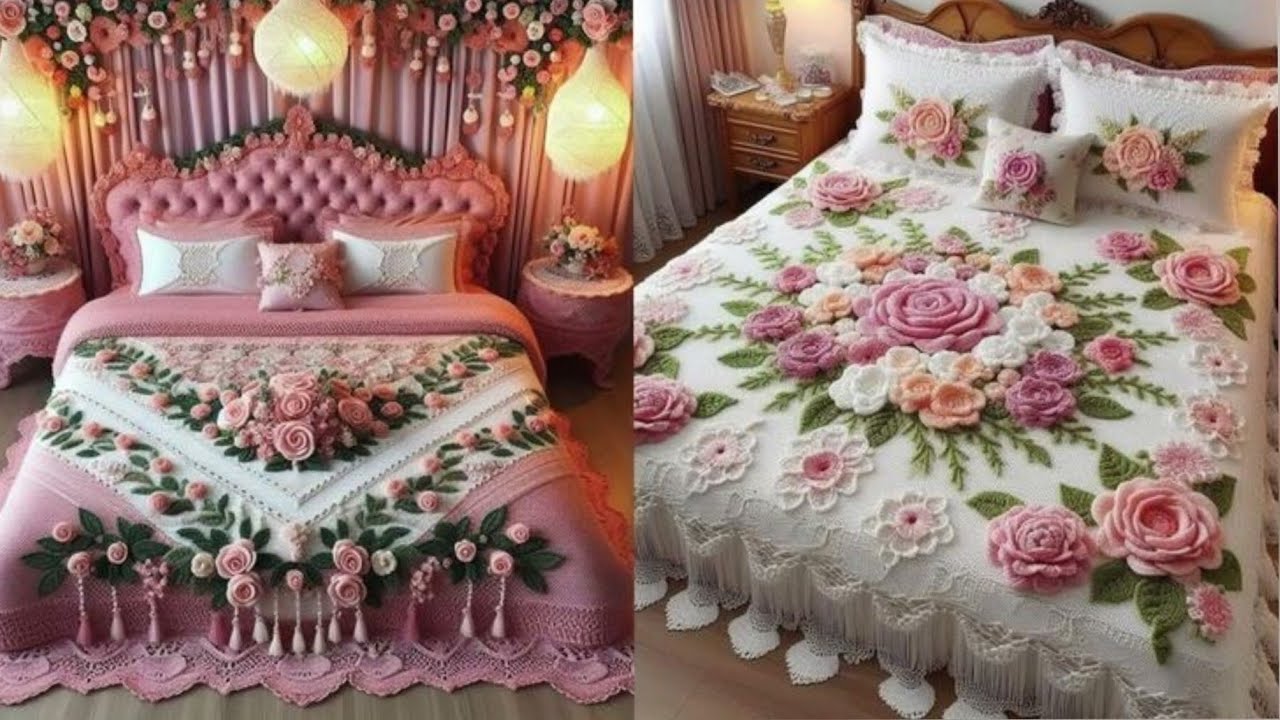 Wedding bed sheets""Hotel quality bed sheets"Cotton embroidered bed ...
