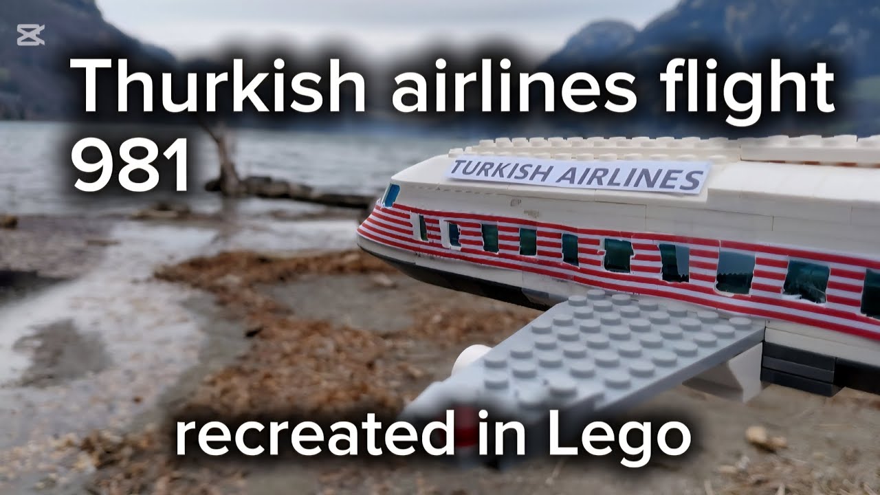 Turkish airlines flight 981 recreated in Lego - YouTube