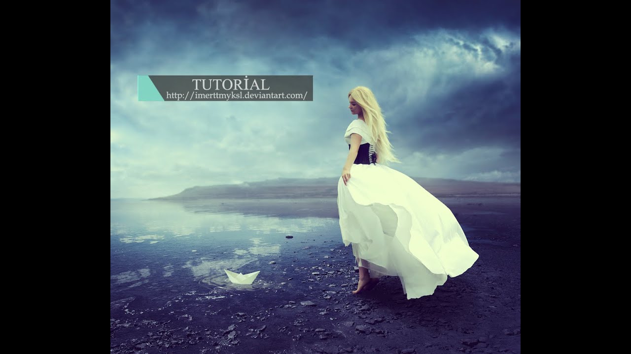 Photo Manipulation Tutorial - Paper Ship - YouTube