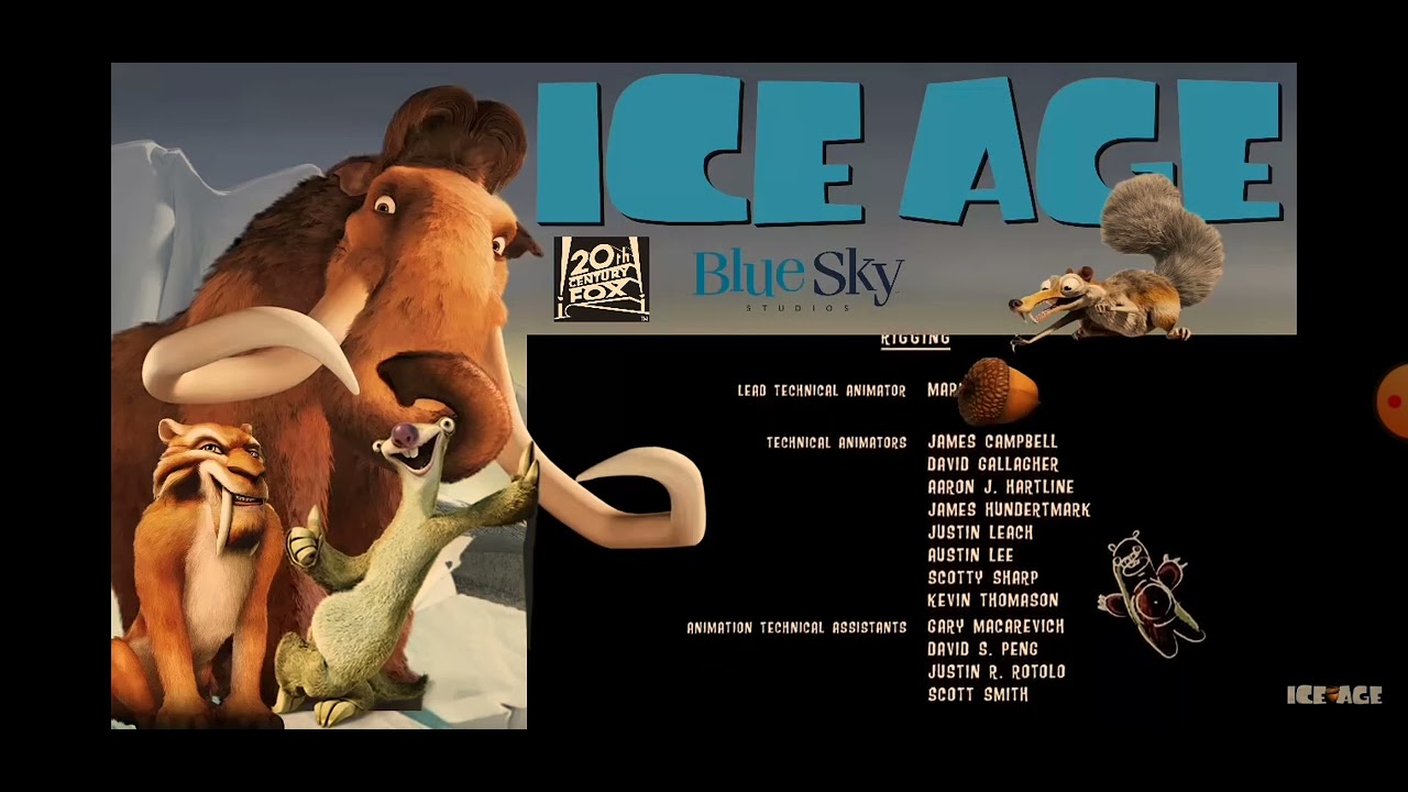 ice age: end credits [oobie.merch 4] - YouTube