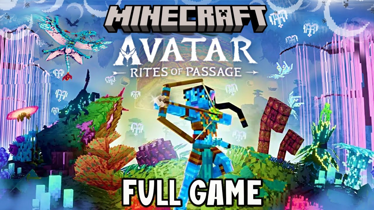 Minecraft x Avatar: Rites of Passage DLC - Full Gameplay Playthrough ...