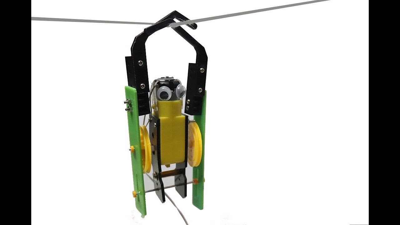 DIY Rope Climbing Robot | How To Make Rope Climbing Robot - YouTube