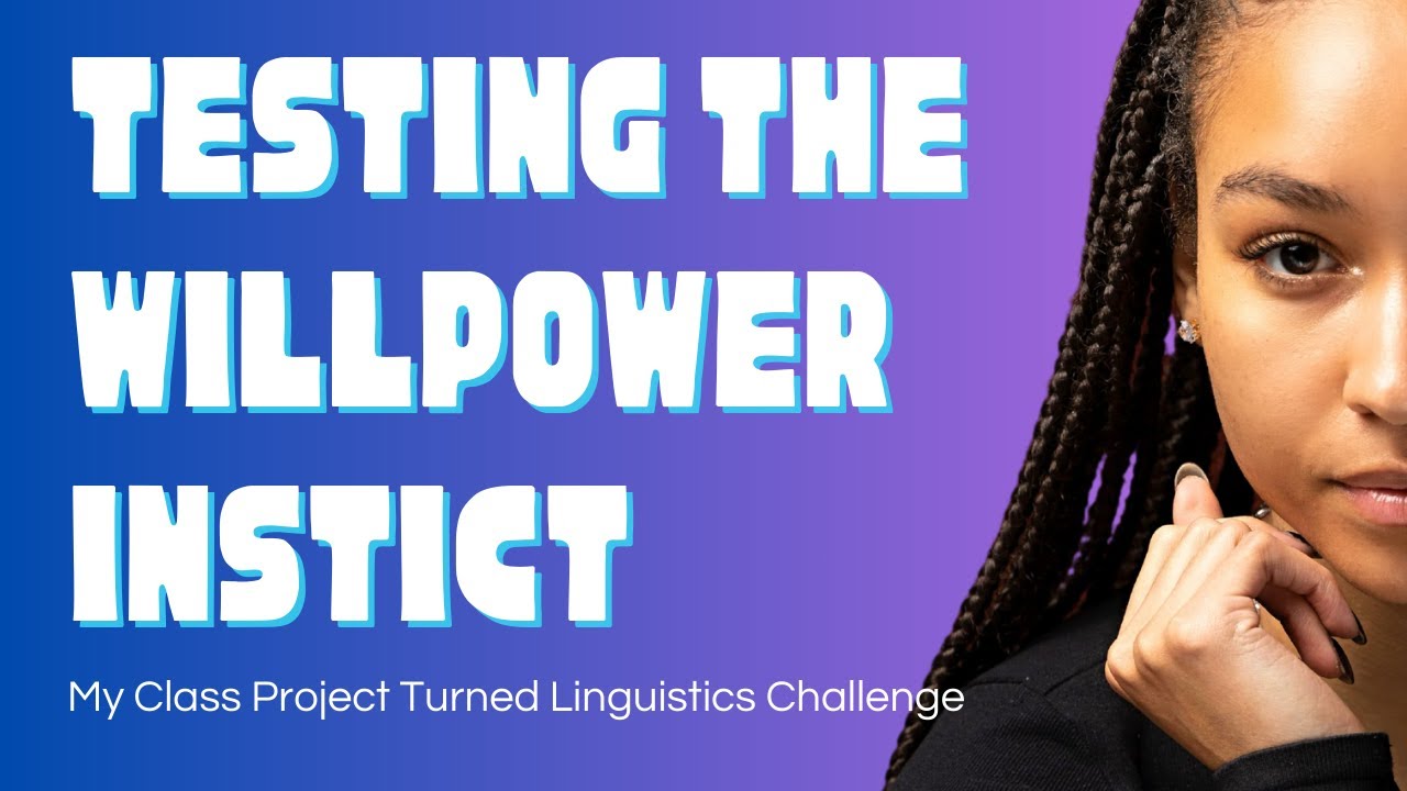 A Willpower Challenge | Becoming Trilingual - YouTube