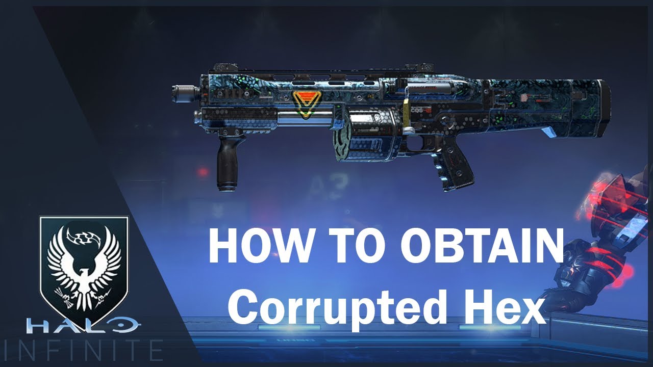 Corrupted Hex Coating - How to Get - Halo Infinite - YouTube