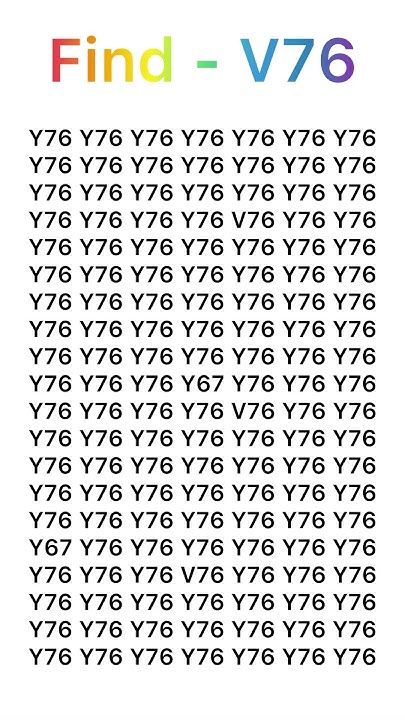 Optical Illusion Only Sharpest Eyes Can Spot V76in 6 Secs Ytshorts