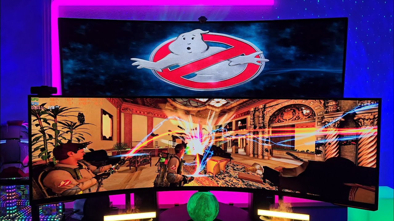 Ghostbusters: Remastered - 57" Samsung Odyssey Neo G9 - RTX 4090 ...