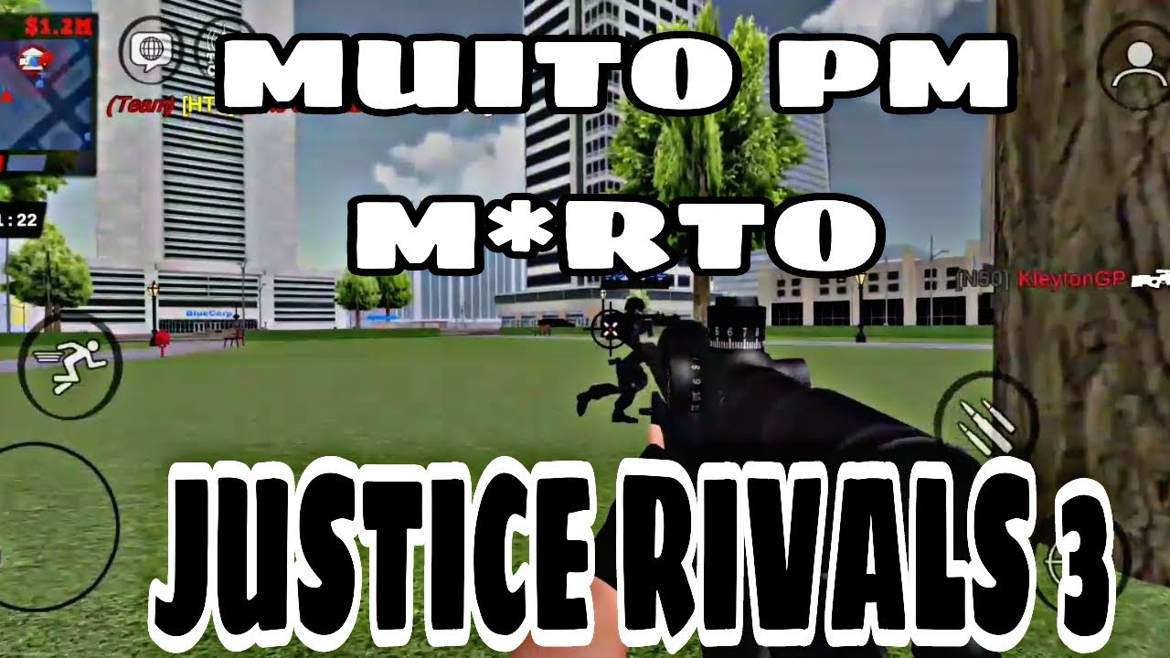 JUSTICE RIVALS 3 - policia sendo f*zilada - YouTube