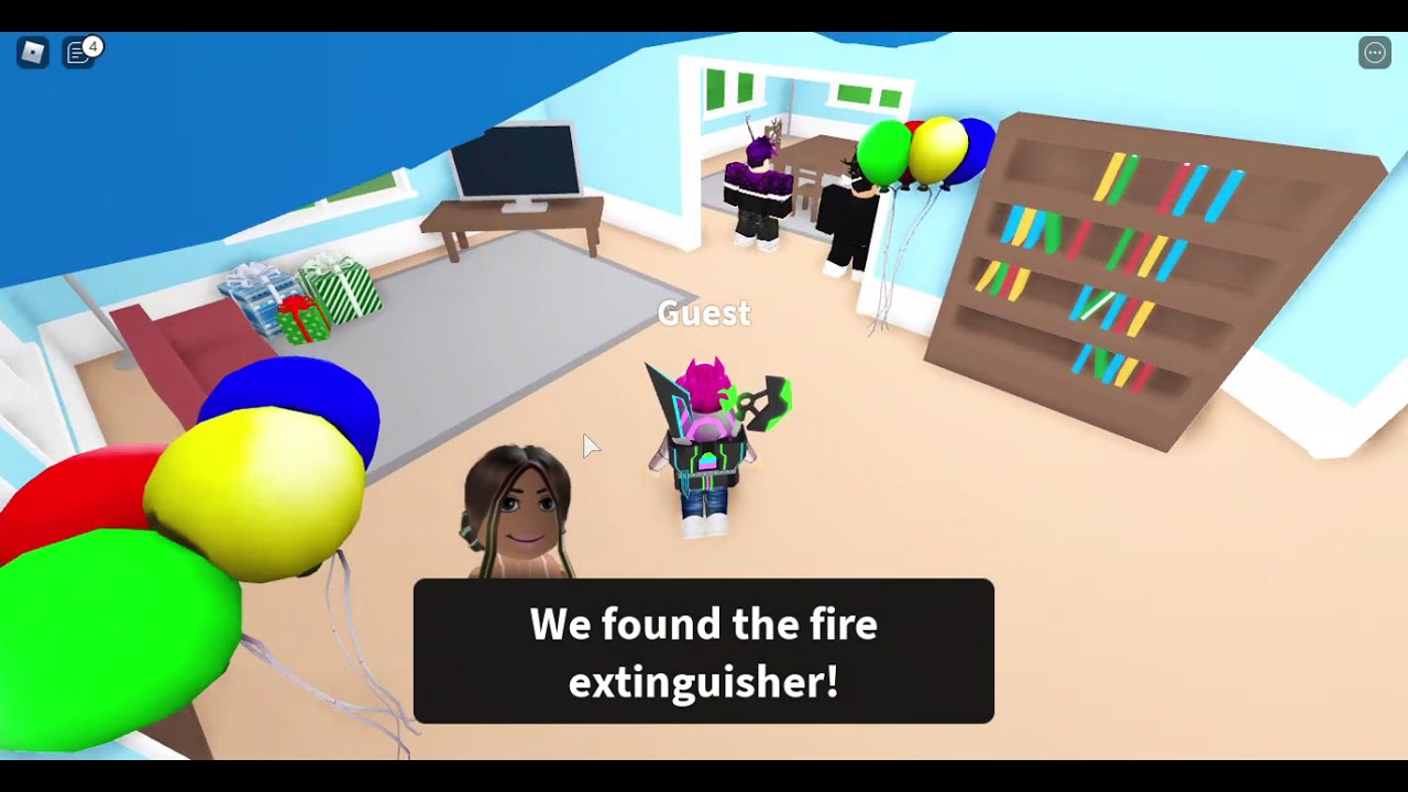 Roblox Birthday Party 🎈 [STORY] Oynuyoruz.We are playing Roblox ...
