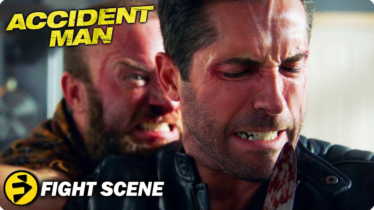 ACCIDENT MAN | Scott Adkins | Mike vs Carnage | Fight Scene - YouTube
