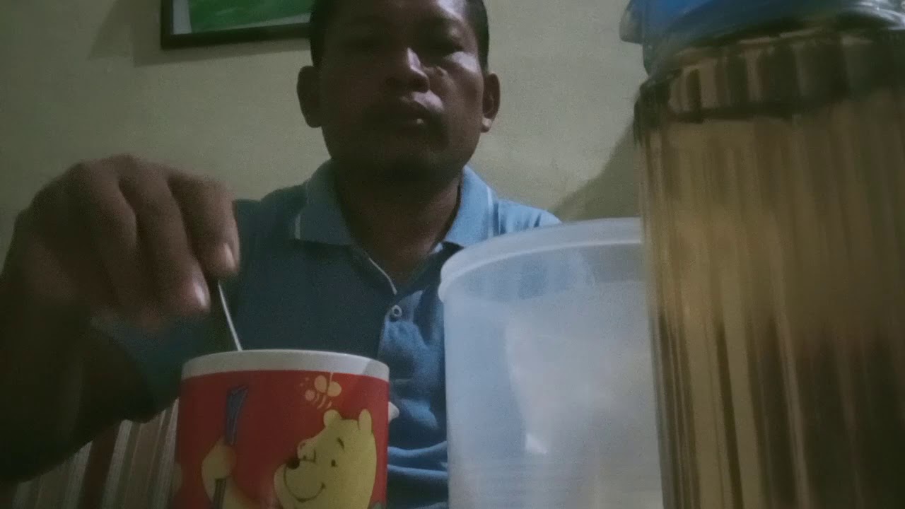 Tutorial minum Teh manis panas - YouTube