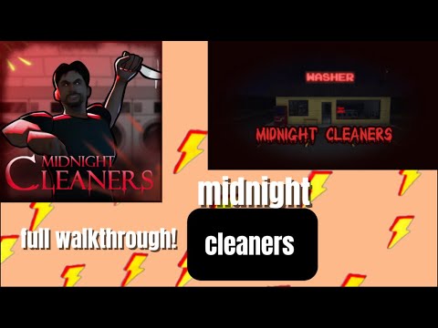 Midnight cleaners full walkthrough gameplay!!! roblox!! - YouTube