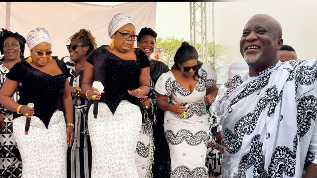 Tagoe Sisters Performance forced Hopeson Ardoye to dance at his In Law ...