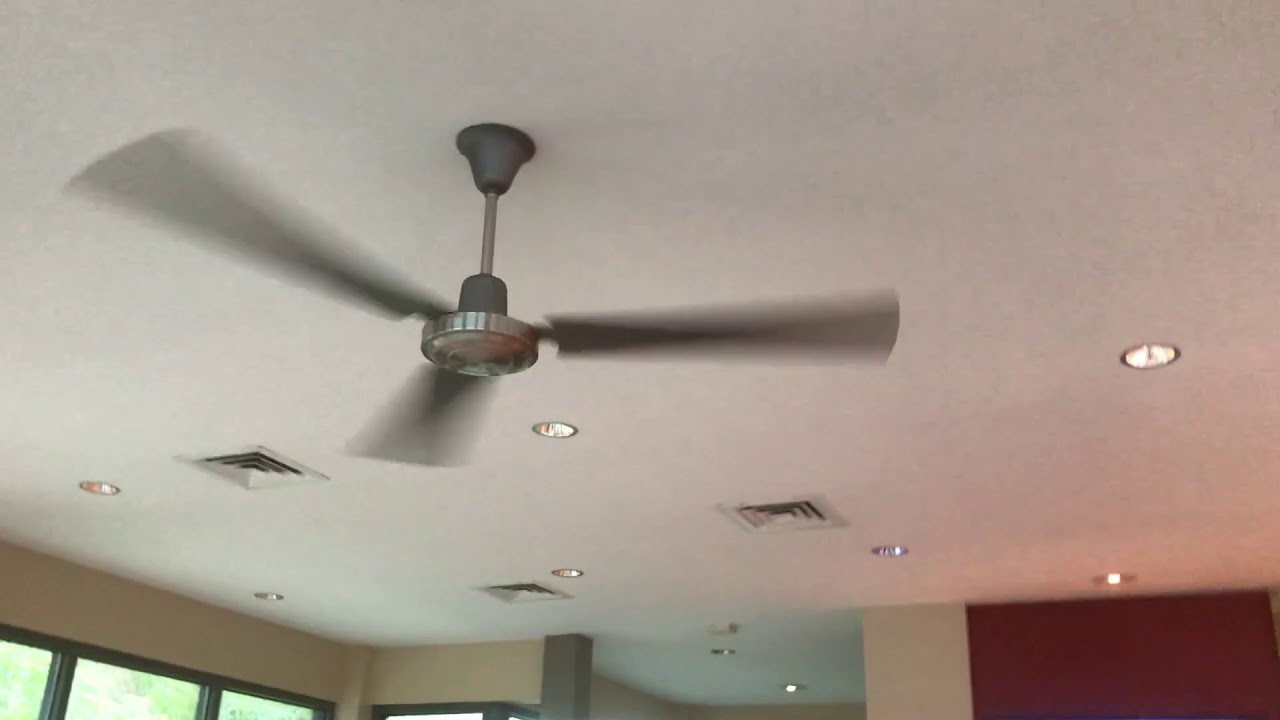 Litex/Craftmade Utility industrial ceiling fans - YouTube