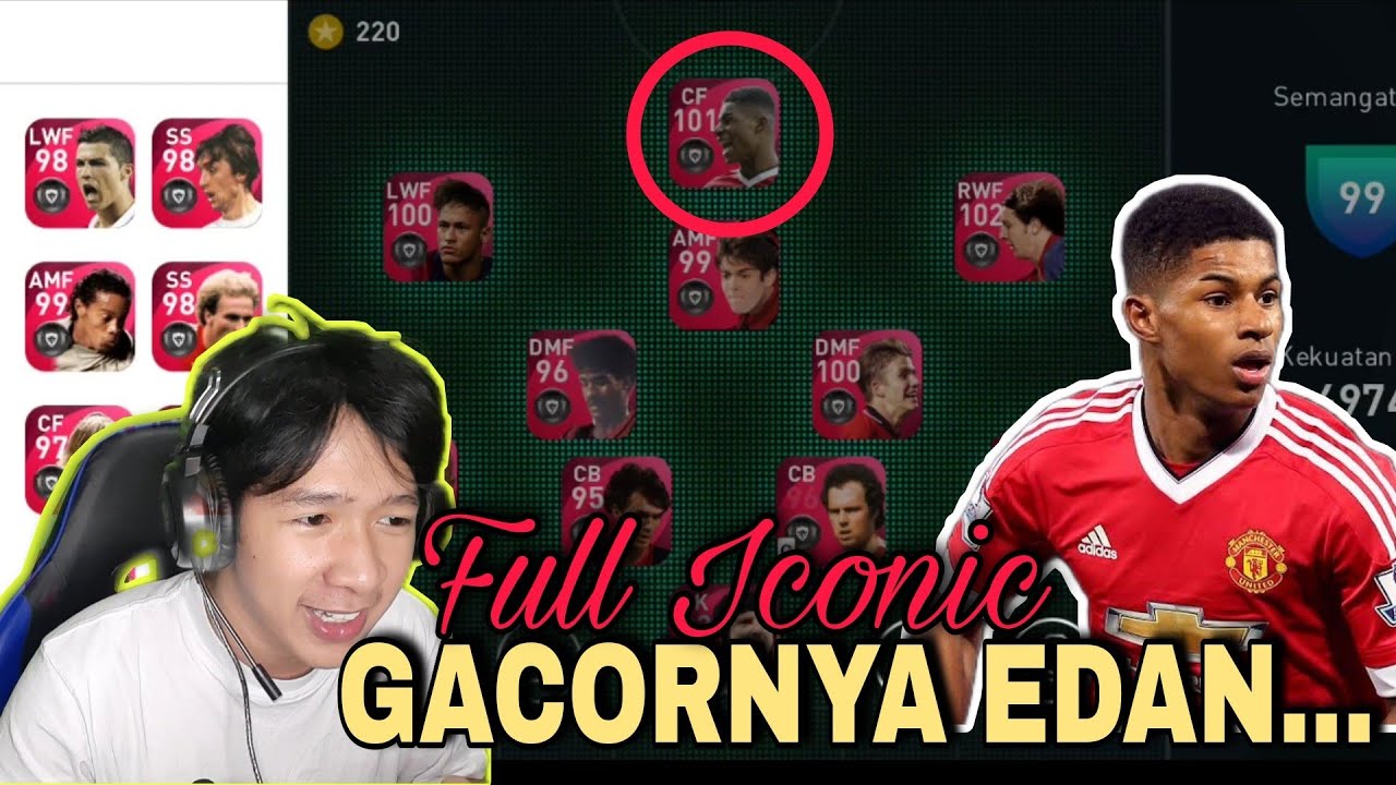 ONLINE MATCH RATING 1627 FULL ICONIC MOMENT FASTPLAY!! E FOOTBALL PES ...