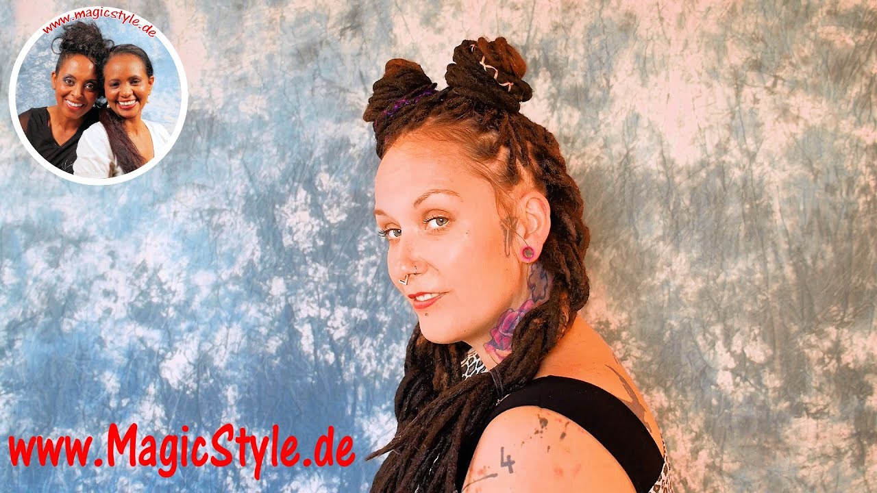 Christina: Dreadlocks Nacharbeit und Styling für ein Festival - root ...
