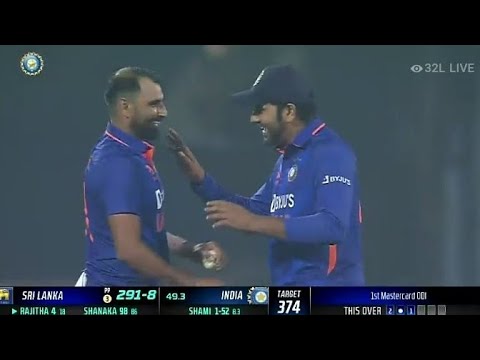 Mohammad shami Mankad Dasun Shanaka today l Shami Mankad Dasun Shanaka ...