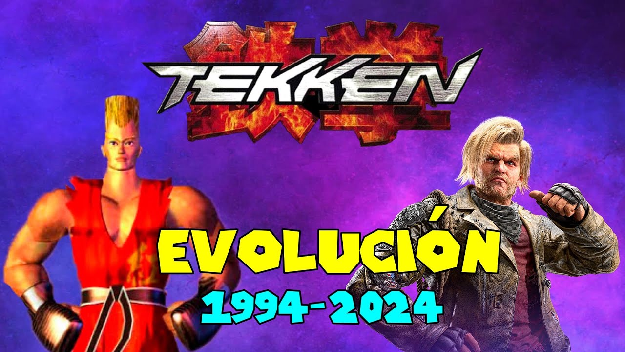 Así ha evolucionado Tekken desde 1994 - YouTube