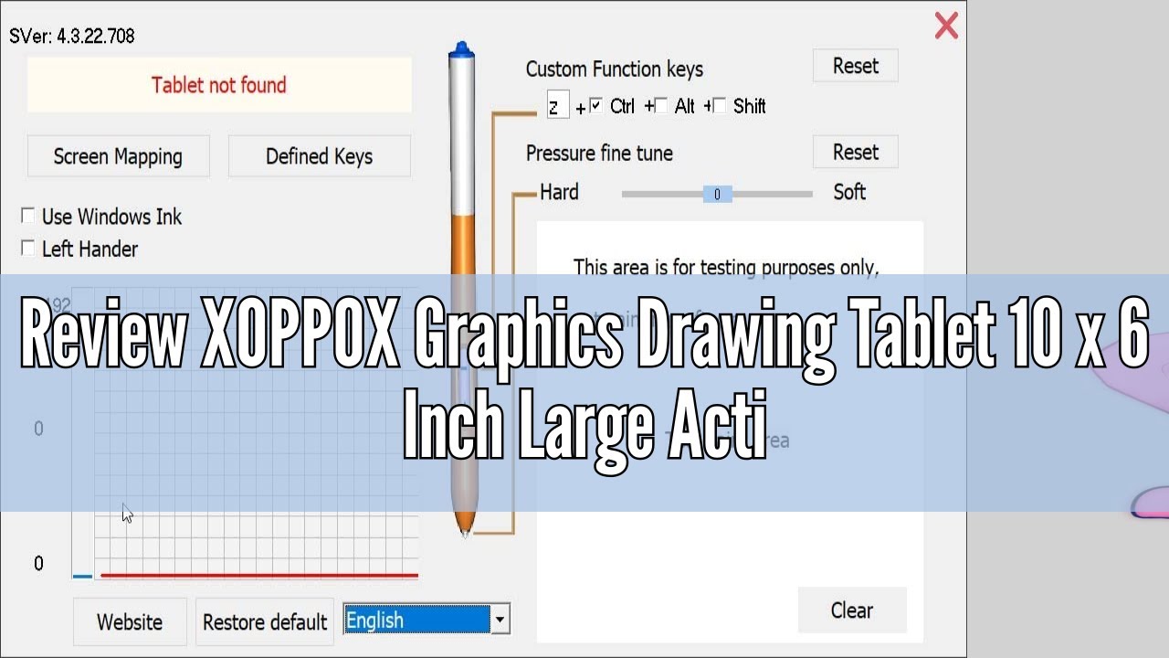 Review XOPPOX Graphics Drawing Tablet 10 x 6 Inch Large Active Area ...