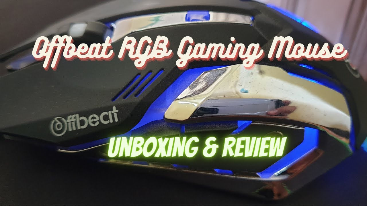 Offbeat Ripjaw RGB Gaming Mouse Unboxing & Review - YouTube