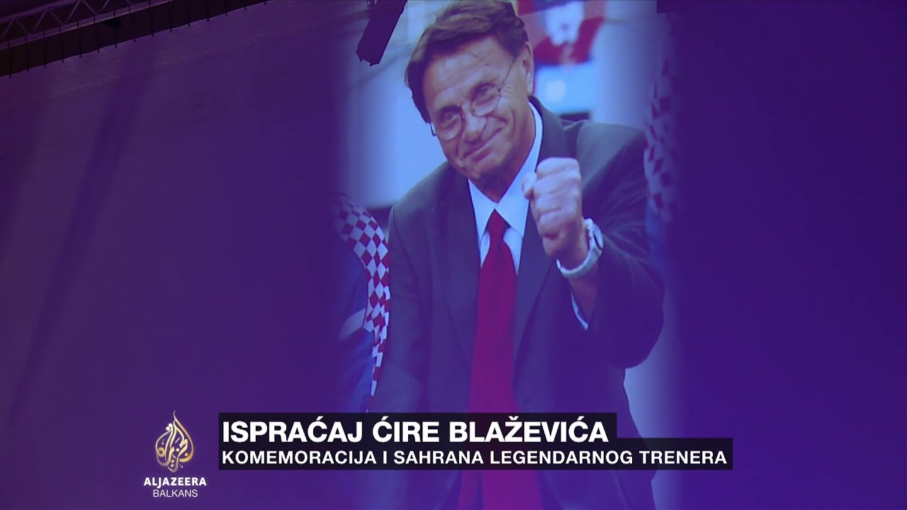 Ćiro Blažević sahranjen u zagrebačkoj Aleji velikana - YouTube