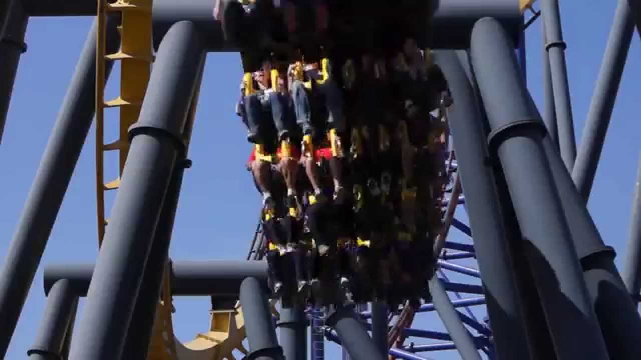 Batman: The Ride Backwards! Six Flags! - YouTube