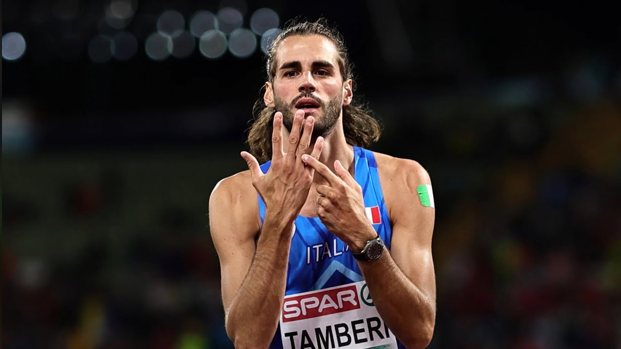 Tamberi vince l'oro agli Europei, cosa significa il gesto con la mano ...