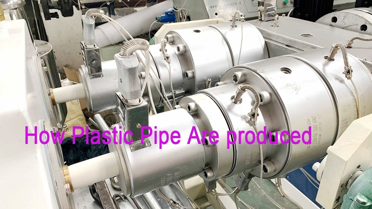16mm~63mm cpvc pipe manufacturing process/proceso de fabricación de ...