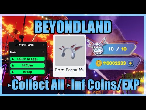 BEYONDLAND Script • Collect All Eggs • Infinite Coins • Infinite EXP ...
