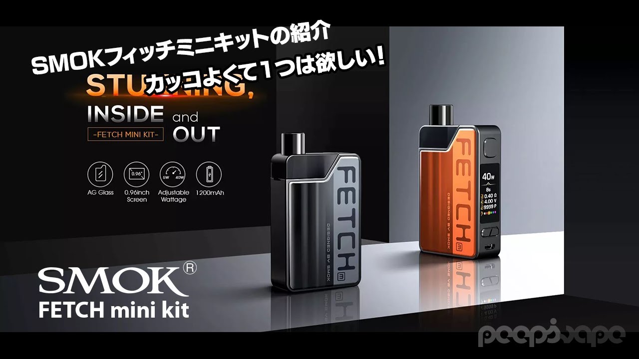Smok fetch mini kitの紹介 - YouTube