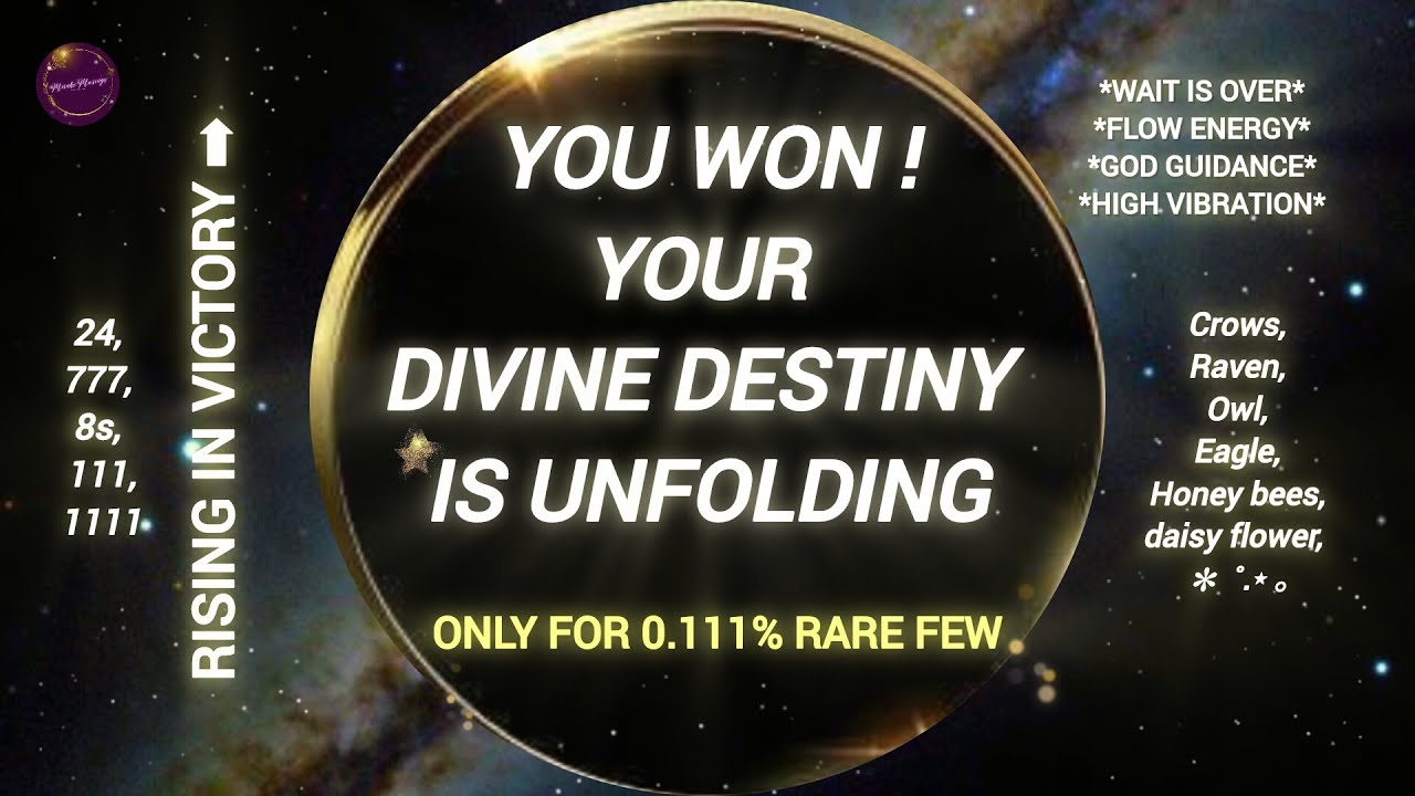 YOUR DIVINE DESTINY IS UNFOLDING 🌀 Your Angels have a Message for you 💫 ...
