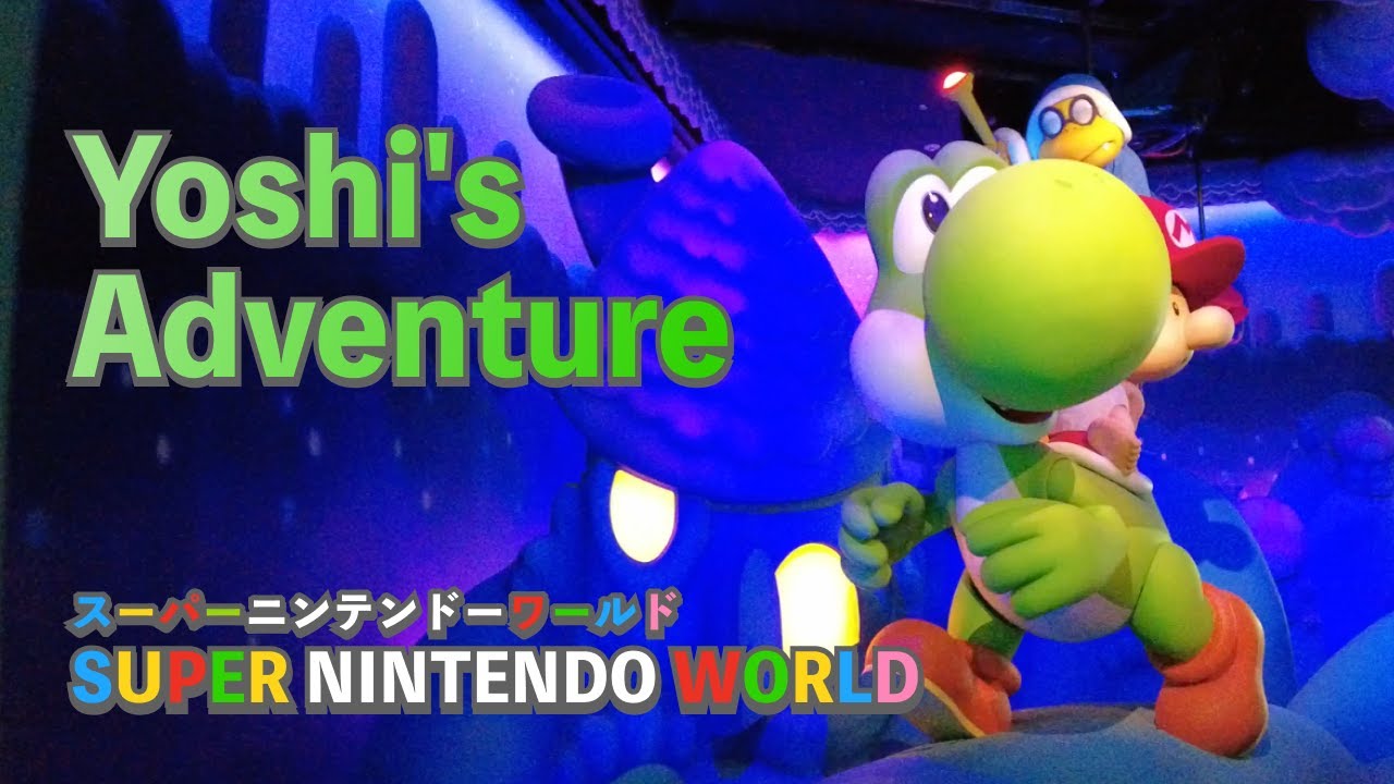 SUPER NINTENDO WORLD - Yoshi's Adventure - YouTube