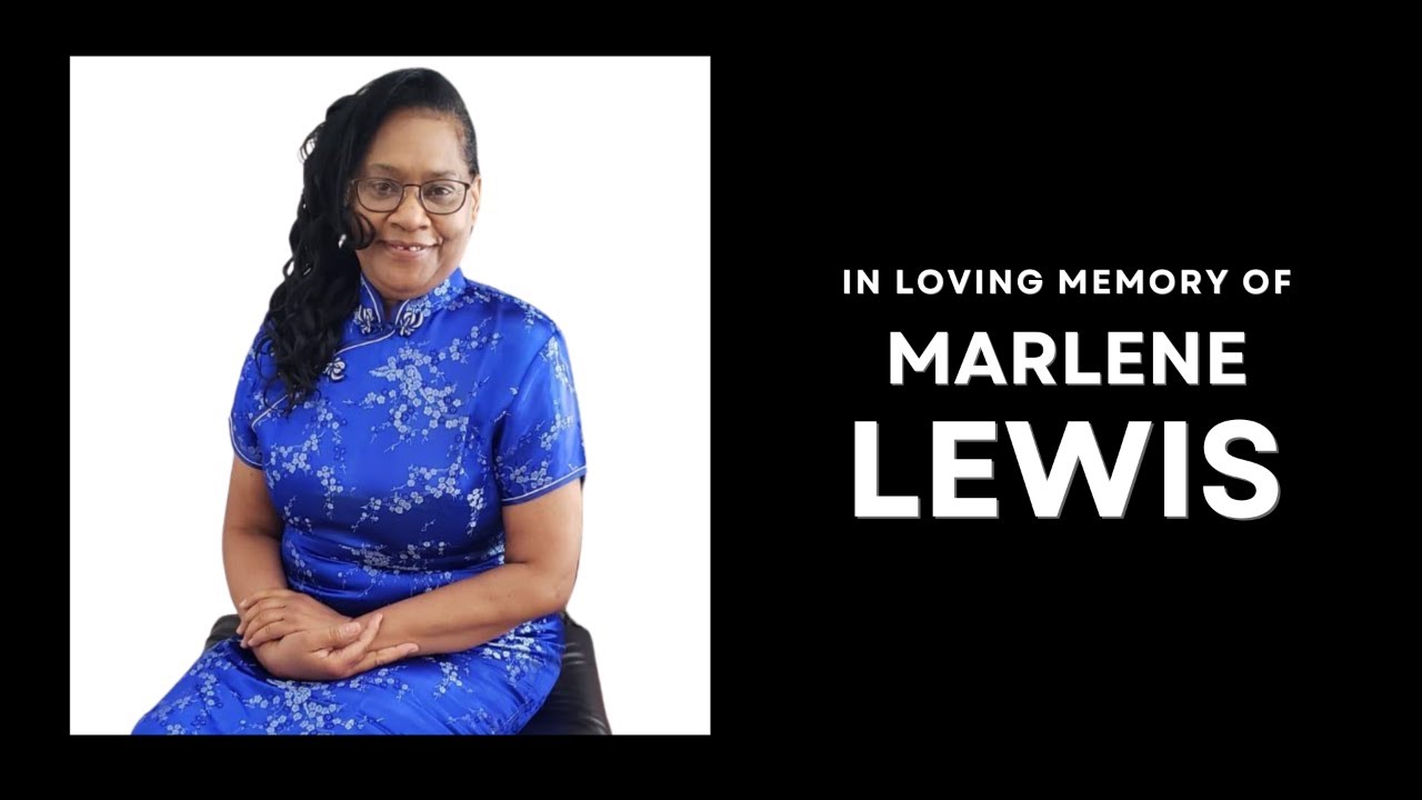 Marlene Lewis Funeral Service - YouTube
