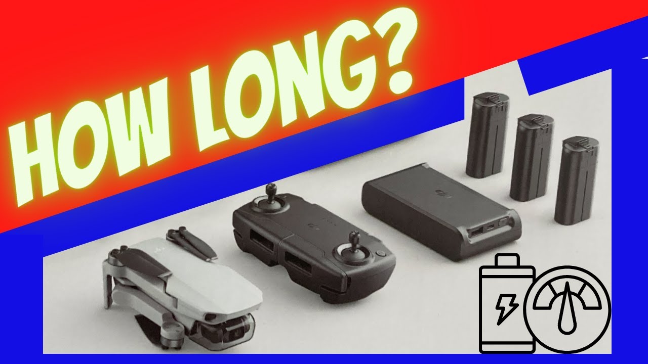 DJI Mavic Mini Charging times: Batteries & Controller - YouTube