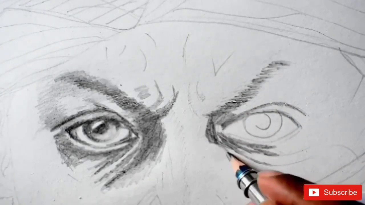 Adhira drawing K G F Chapter 2 - YouTube