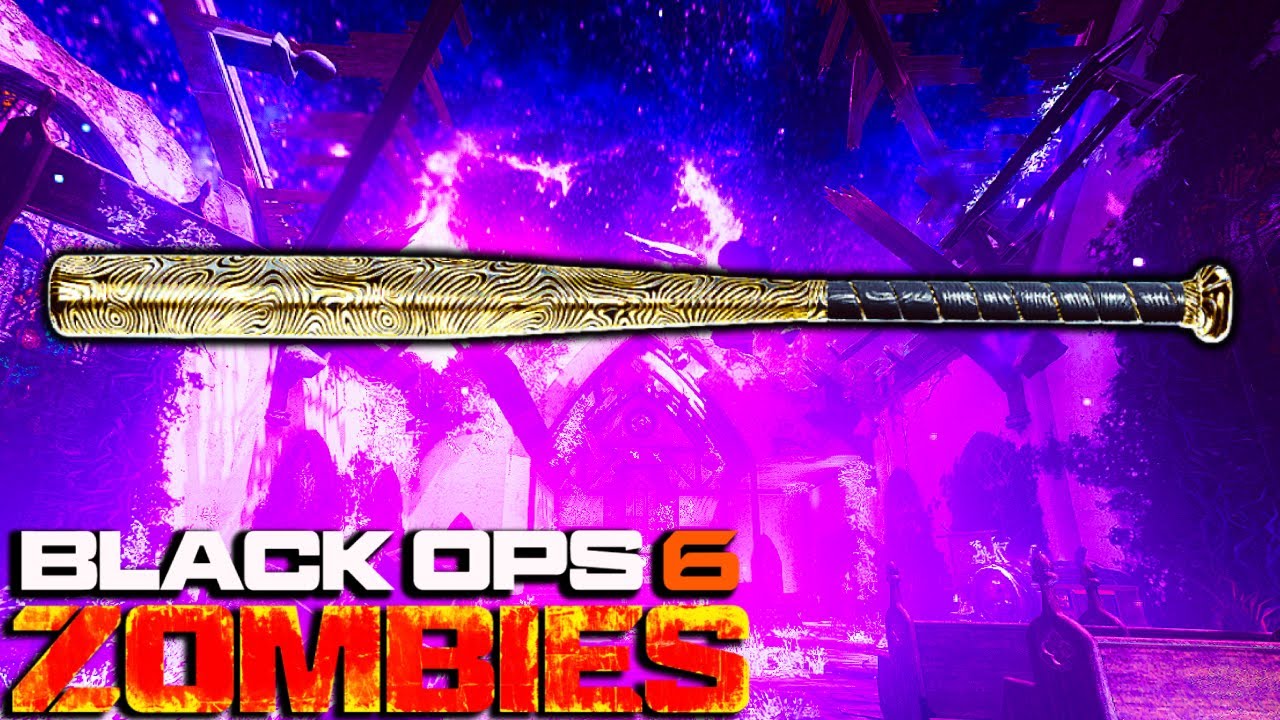 Unlocking Mystic Gold Baseball Bat In Black Ops 6 Zombies! (Road To ...