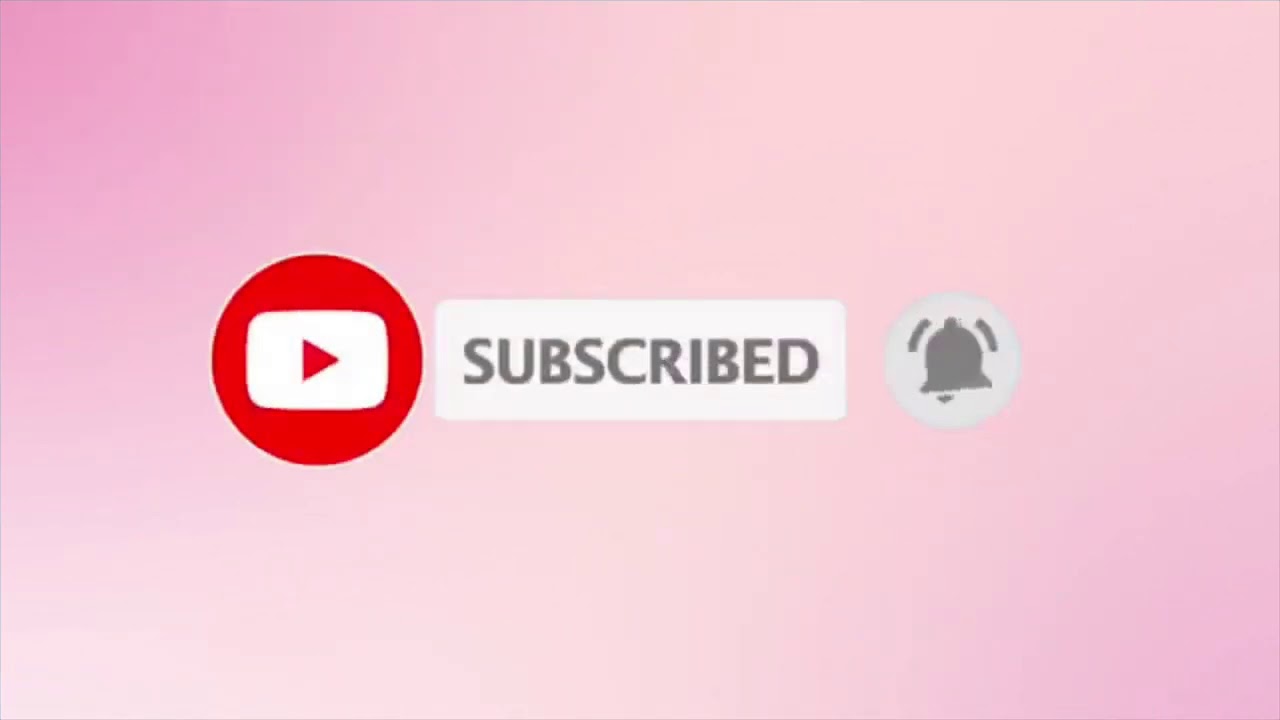 Subscribe Button with sound effect pink - YouTube