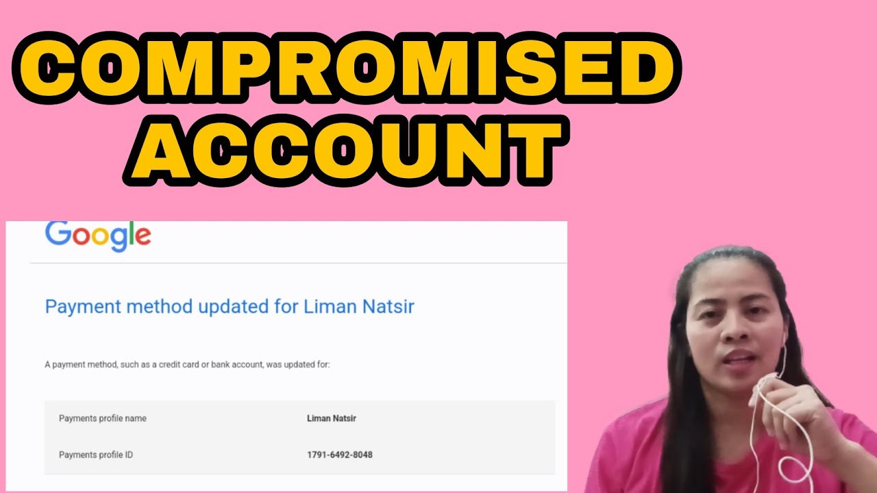 COMPROMISED ACCOUNT - YouTube