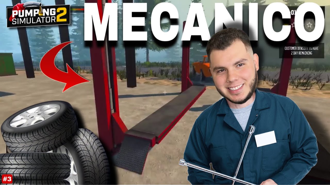 NUEVA MEJORA: AHORA SOMOS MECANICOS|PUMPING SIMULATOR 2|#3| - YouTube
